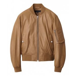 rag & bone | Jackets & Coats | Rag And Bone Leather Bomber Jacket ...
